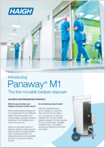 Panaway M1 - Mobile Bedpan Disposal Machine from Haigh Engineering